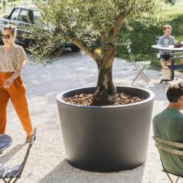 Grand pots de fleurs pour extérieur | Taille XXL | EDA